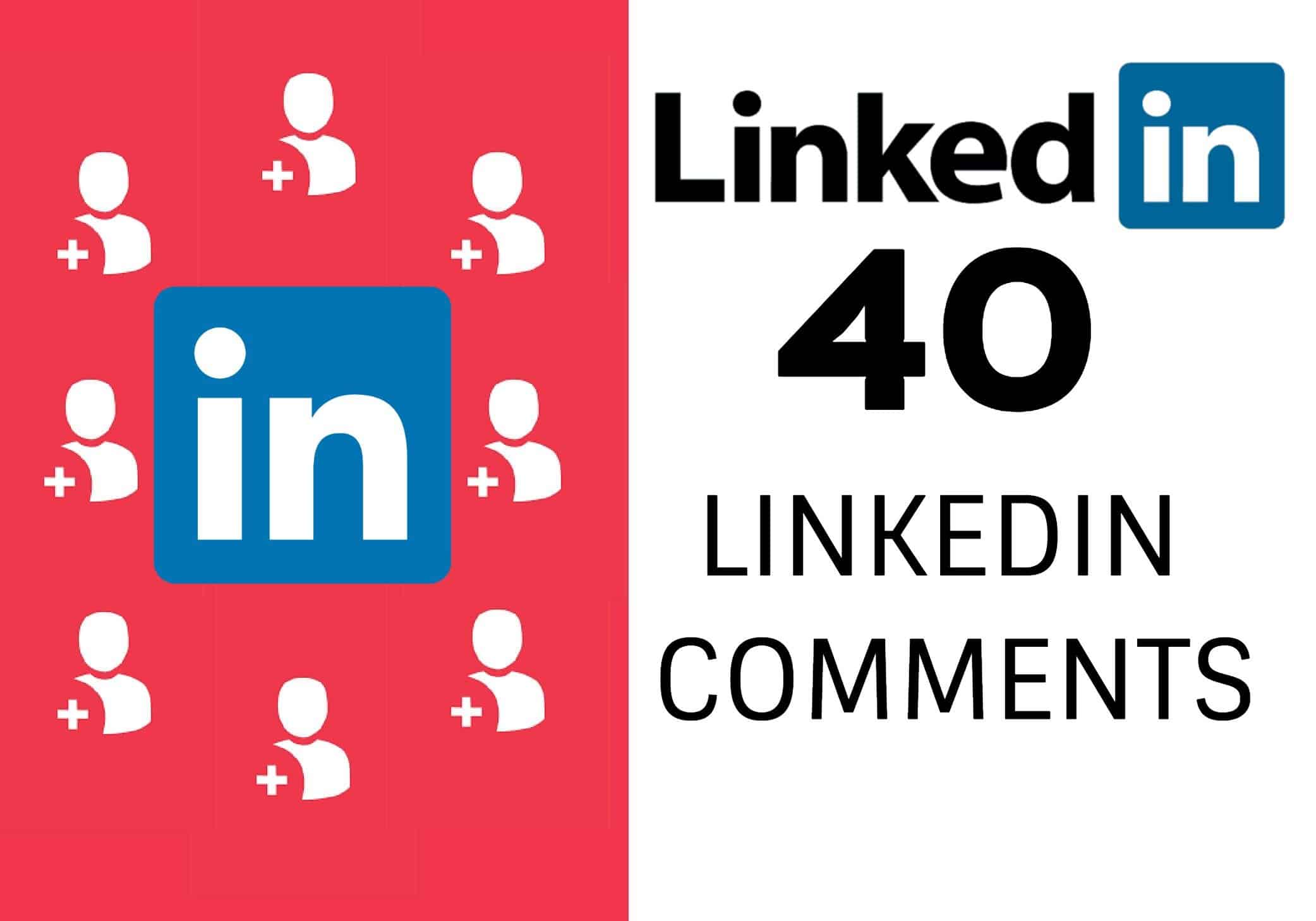 40 LINKEDIN COMMENTS | YTVIEWS.IN