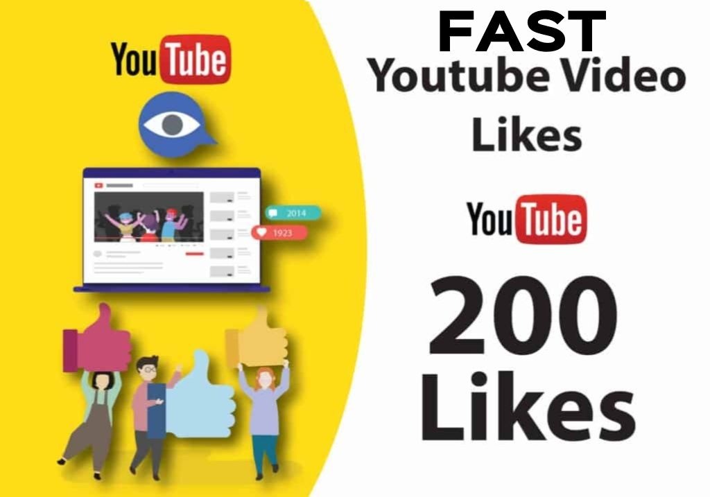 200 Fast Youtube Video likes(200 Instagram free likes) | YTVIEWS.IN