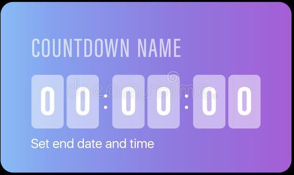 instagram-countdown-timer-social-media-sticker-template-icon-user ...