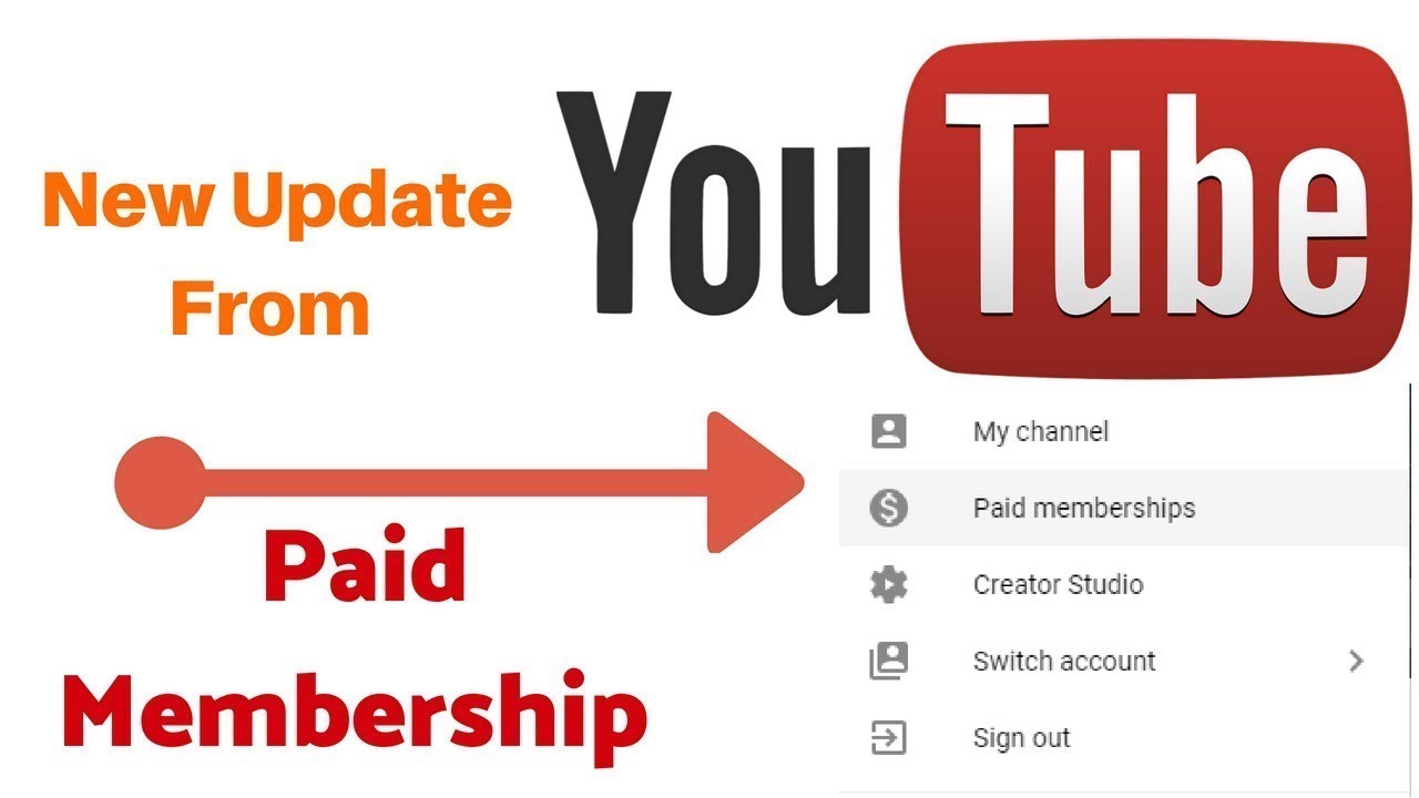 How to make content describing YouTube channel membership?