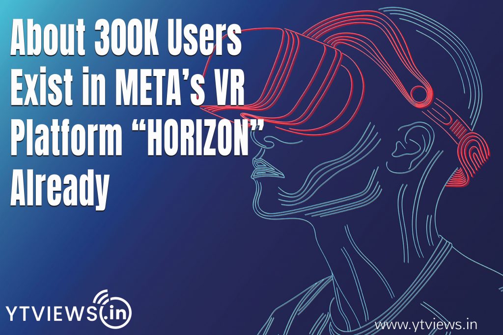 About 300K users exist in Meta’s VR platform ‘Horizon’ already | YTVIEWS.IN