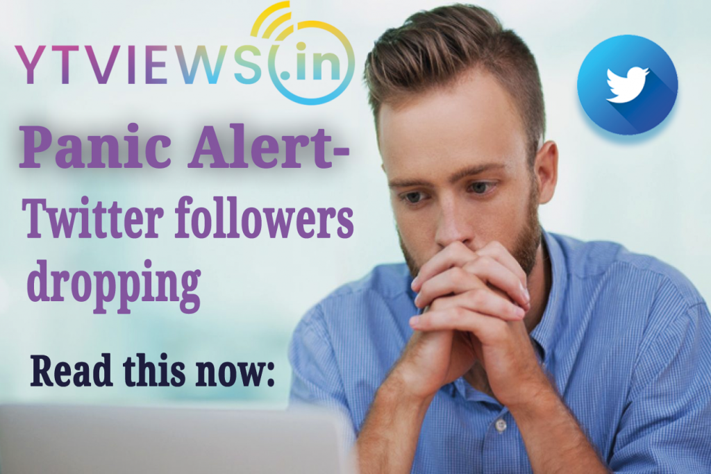 “Panic Alert: Twitter Followers Dropping – Read This Now!” | YTVIEWS.IN