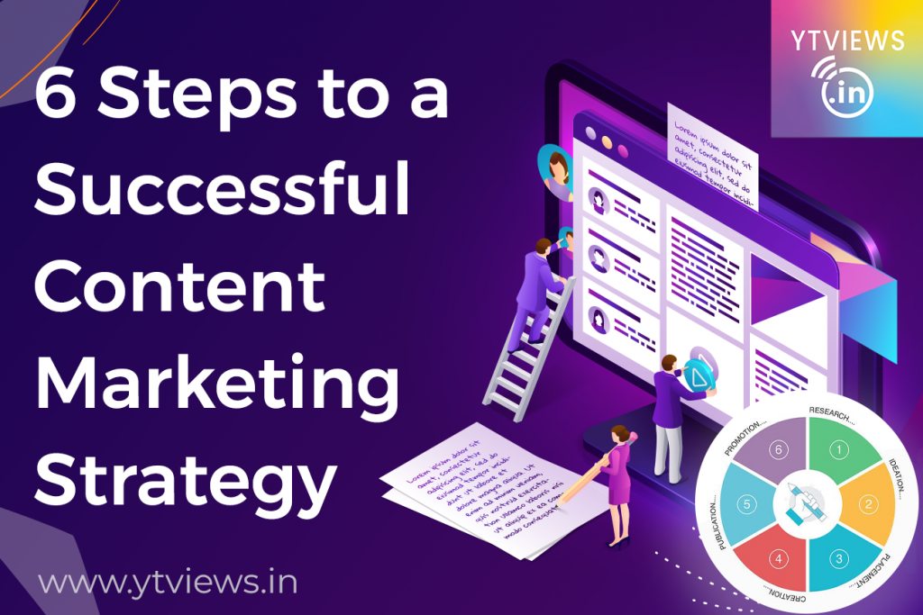 6 Steps to a Successful Content Marketing Strategy | YTVIEWS.IN