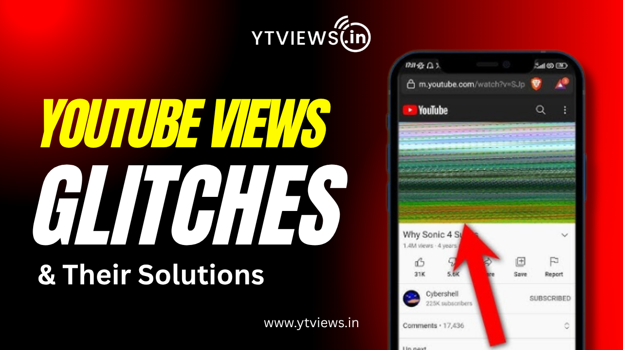 YouTube View’s Glitches and its Solution | YTVIEWS.IN