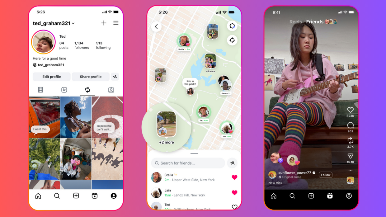 instagram New Update: Friends Tab Reposts and Live Map | YTVIEWS.IN