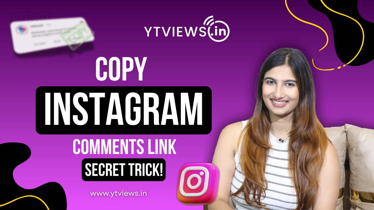 How to Copy Instagram Comment Link (Secret Trick!) | YTVIEWS.IN